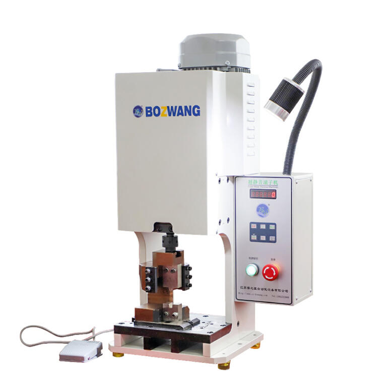 BZW-2.5T-FBD semi-automatic wire stripping, crimping and seal inserting ...