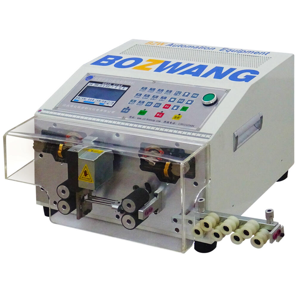 BZW-882D2 Computerized cutting and stripping machine for double wires ...