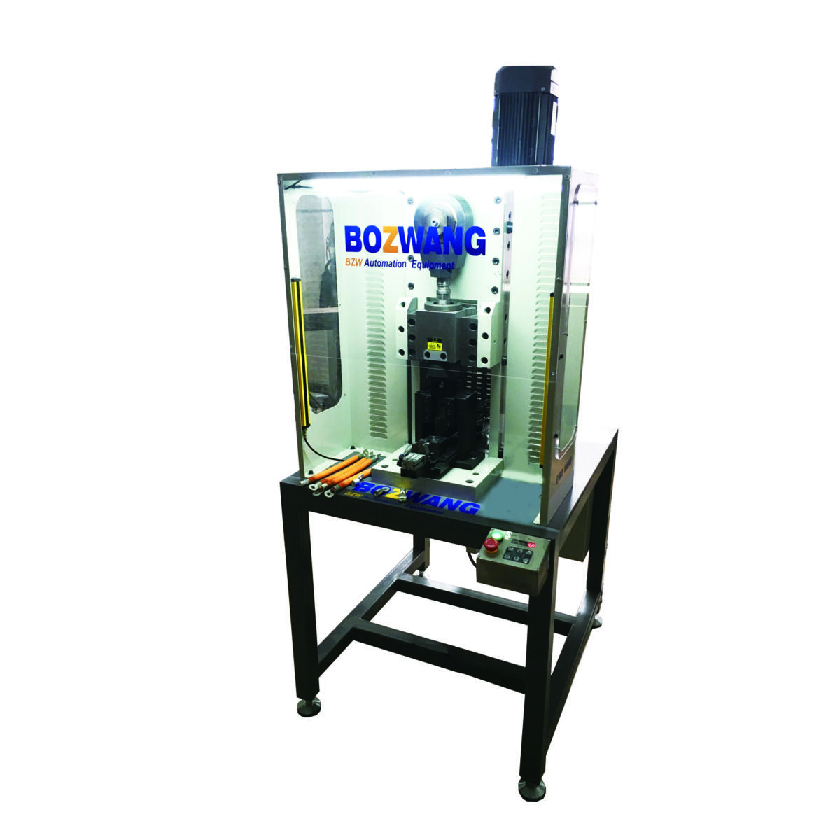 BZW-6F Elbow hexagon shape terminal crimping machine - Wire processor