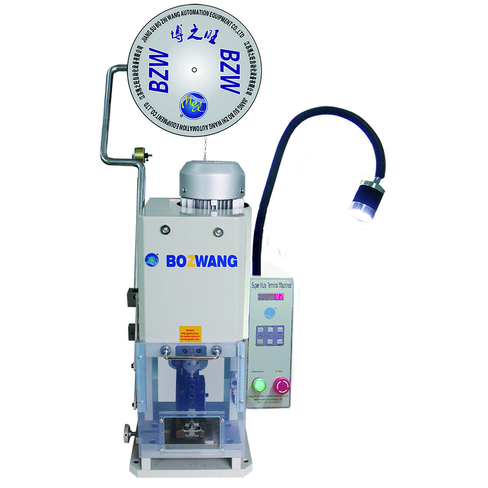 BZW-2.5T-X Mute terminal crimping machine - Wire processor