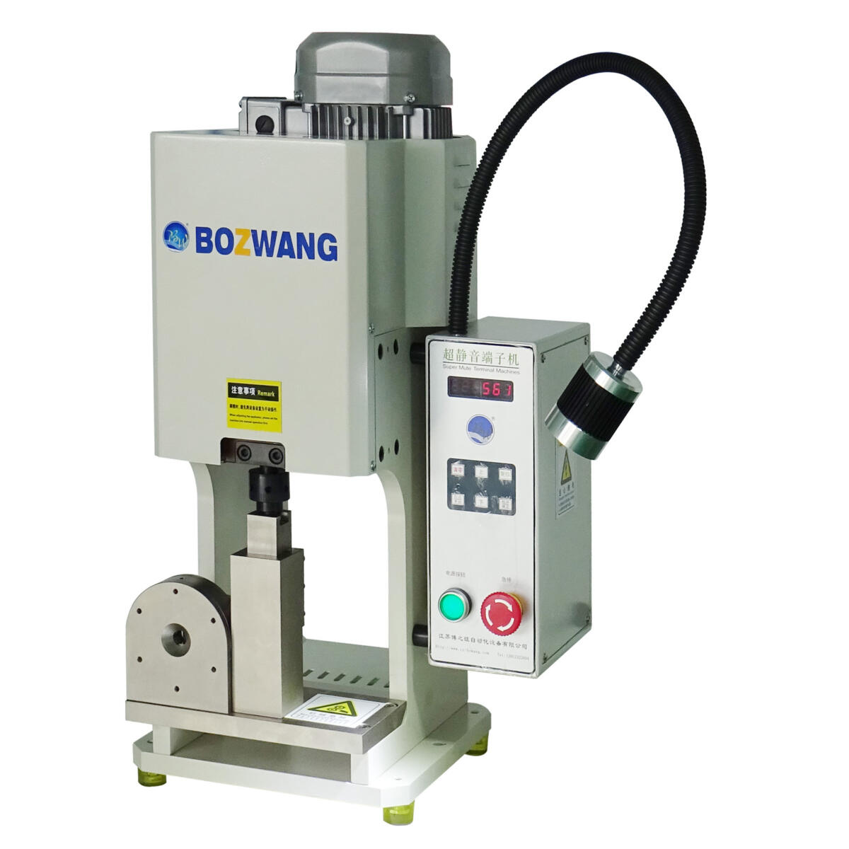 BZW-6F Elbow hexagon shape terminal crimping machine - Wire processor