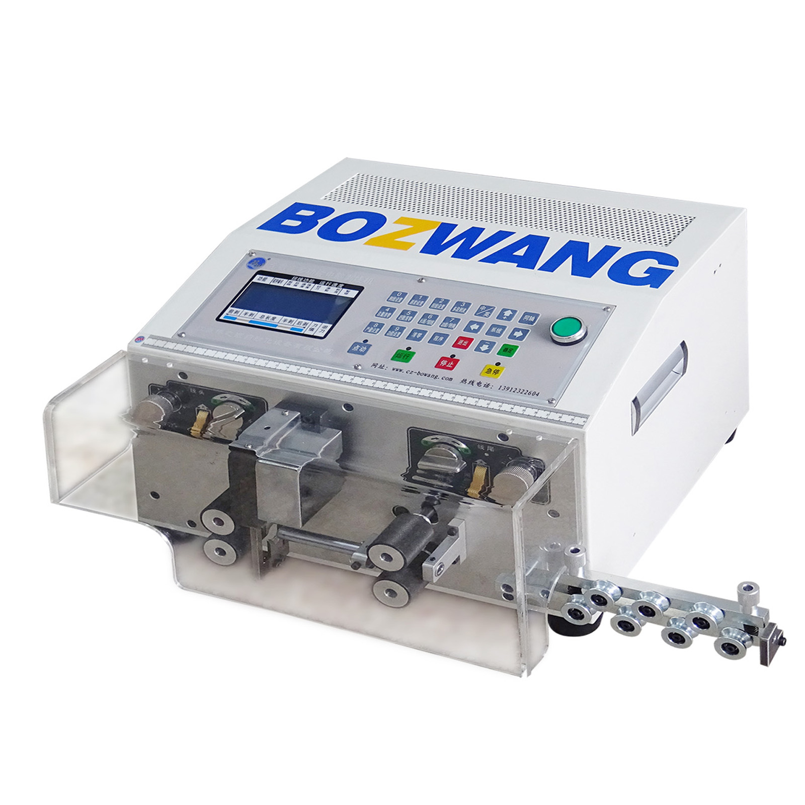 BZW-882D Computerized cutting and stripping machine - Wire processor