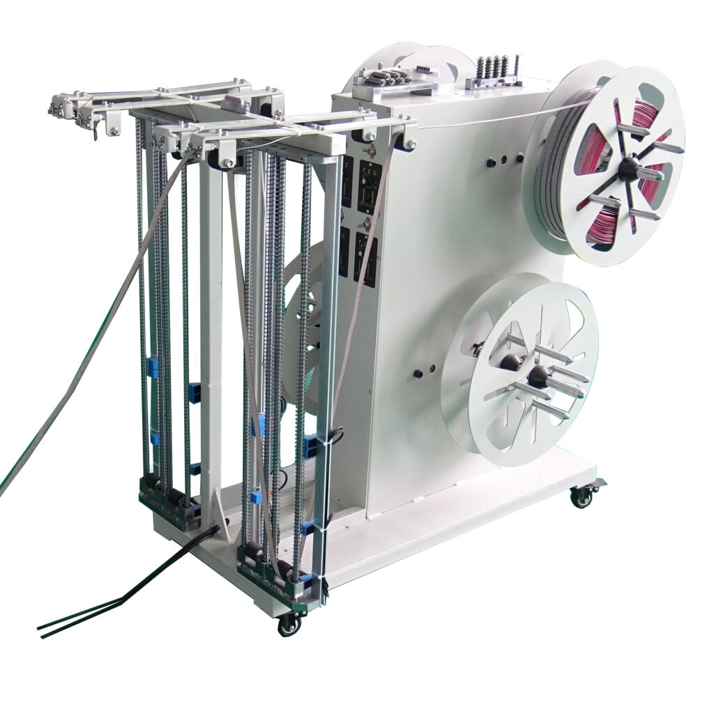 Cable or wire feeder with 4 rolls - Wire processor
