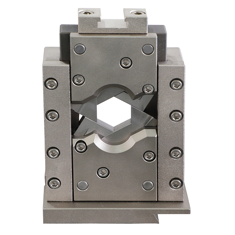 Six edge crimping applicator - Wire processor