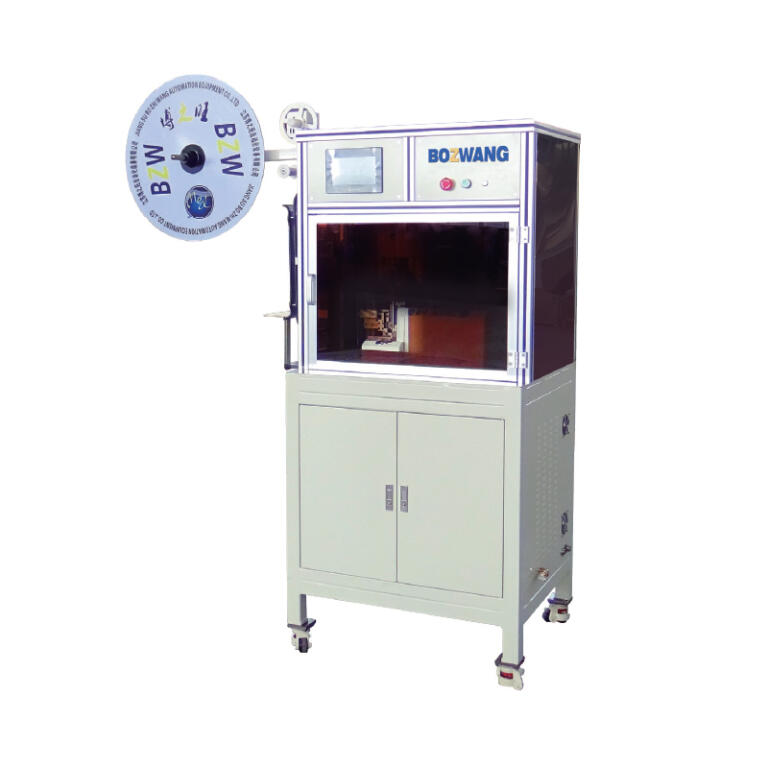 Machine for double insulation stripping and terminal crimping BZW-2.5T ...